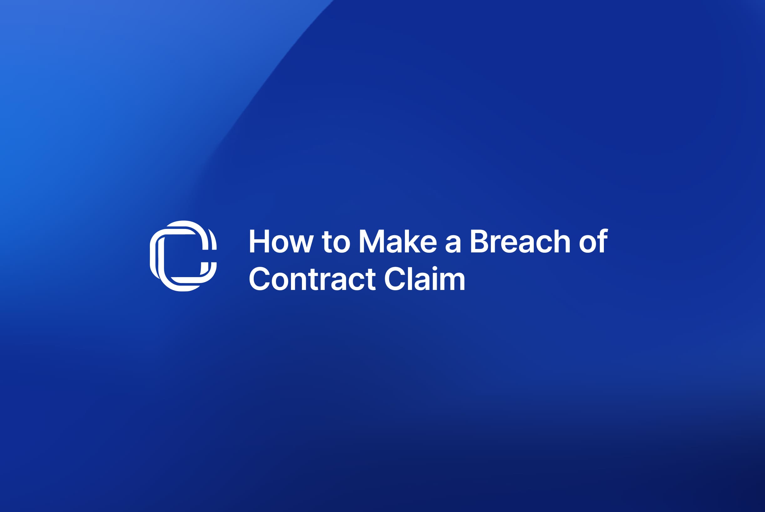 How to Make a Breach of Contract Claim in Small Claims Court (UK Guide)