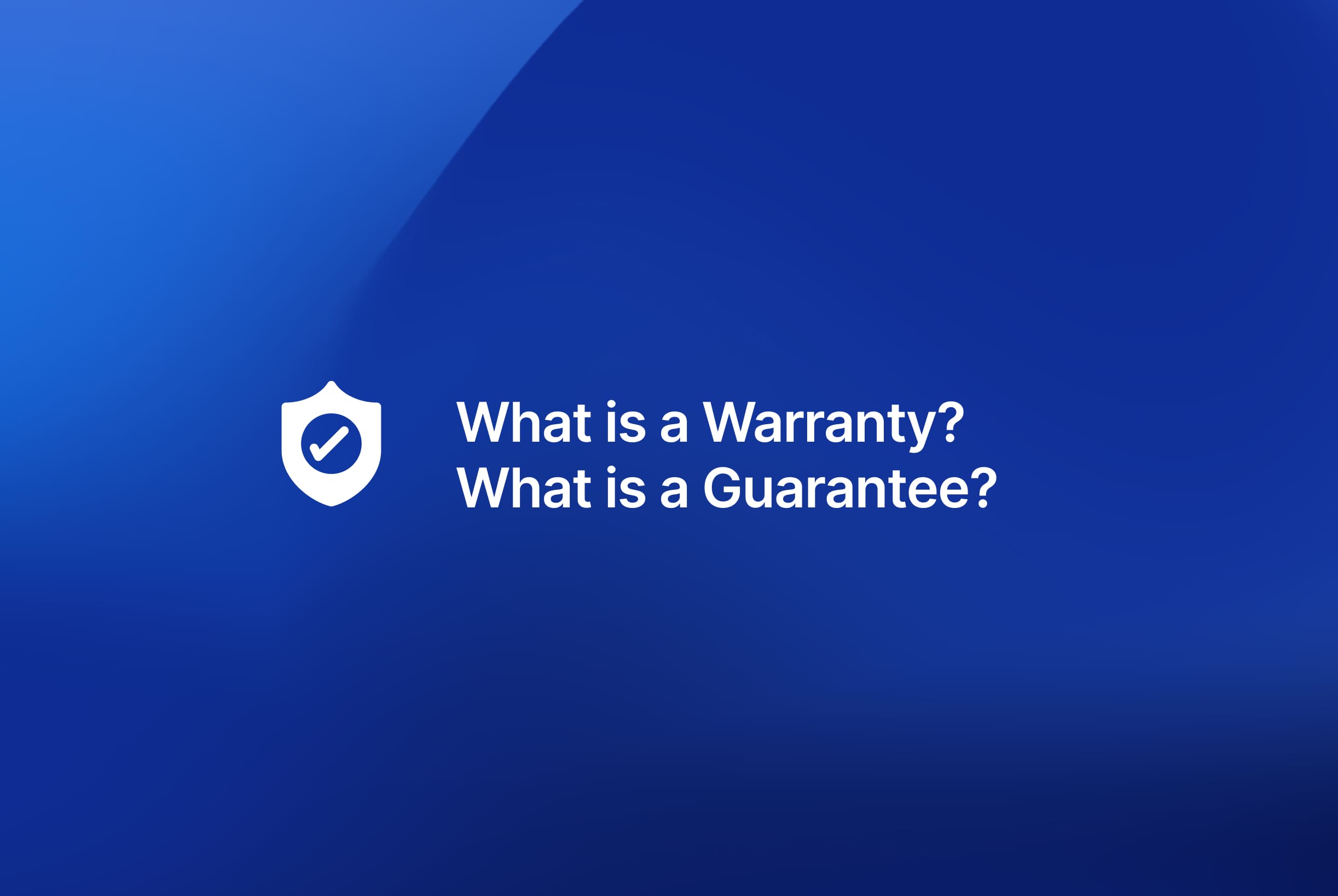 Warranties, Guarantees, and Your Consumer Rights in the UK